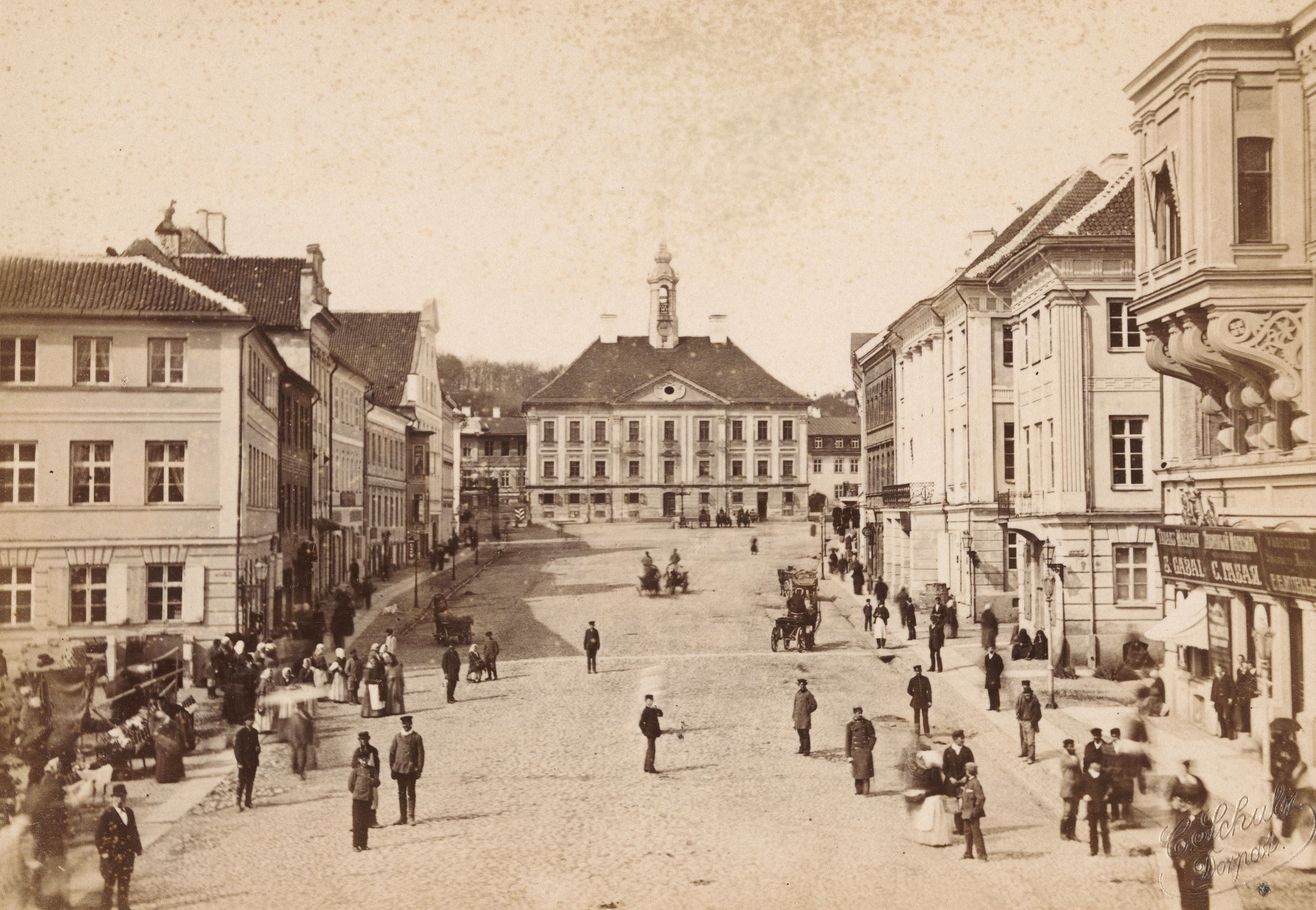 Neue Kabinettausstellung: „Das alte Dorpat 1889. Tartu in Fotografien ...